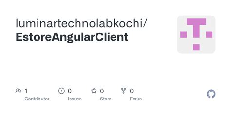 GitHub Luminartechnolabkochi EstoreAngularClient