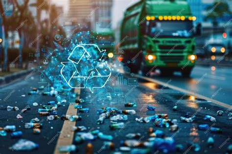 Premium Photo A Smart City Waste Management System Using Ai To
