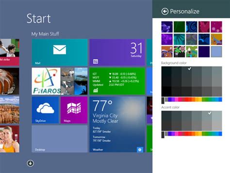 Changing Background Images And Color On The Windows Start Screen