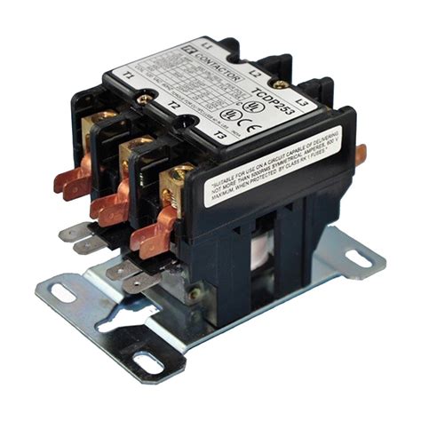 50 Amp 3 Pole 24 Volt Contactor Smart Electric