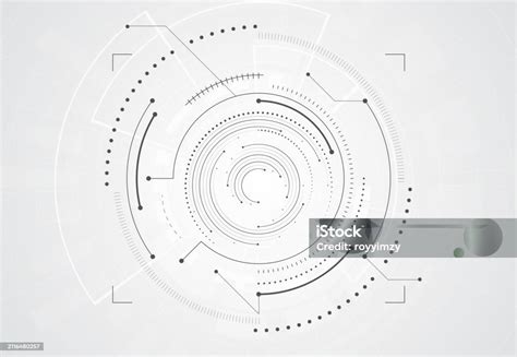 Cyber Technology Futuristic Background Design Abstract Digital Circuit Board Vector Illustration
