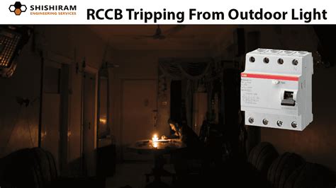 RCCB Tripping During Raining Due To Garden Lights Gate Lights Or Outdoor Lights ELCB Tripping