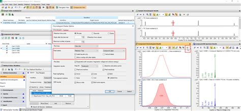 Sample Chromatogram And Integration Parameter Window Forum Mass