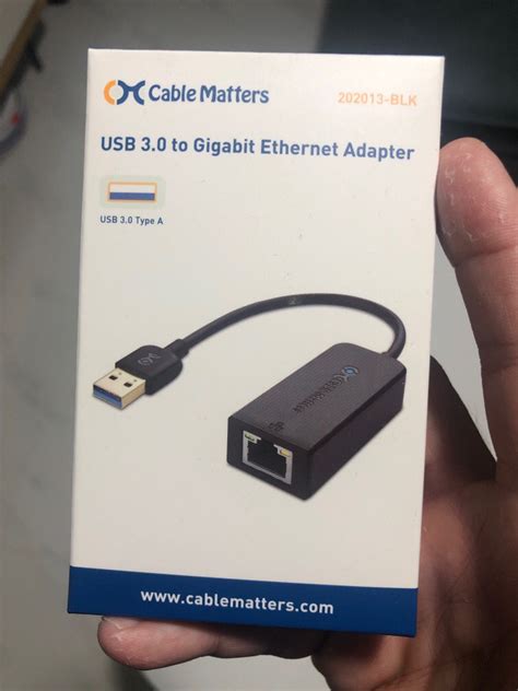 Cable Matters Usb 3 0 To Gigabit Ethernet Adapter Computers And Tech