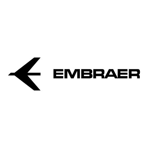 Embraer Logo Black And White Brands Logos