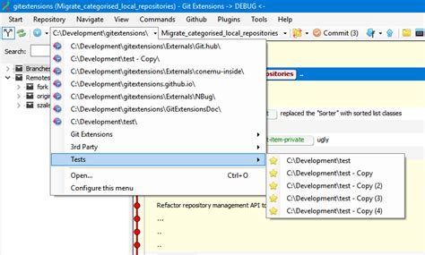 Discussion Display Categorised Repository History · Issue 4878