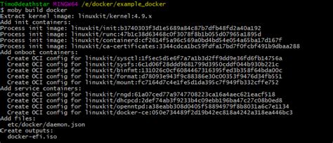 Docker Moby And Linuxkit A Windows Setup Tutorial