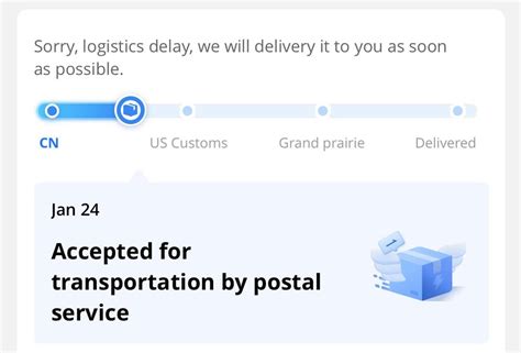 How Long Does Logistic Delay Last R Aliexpress