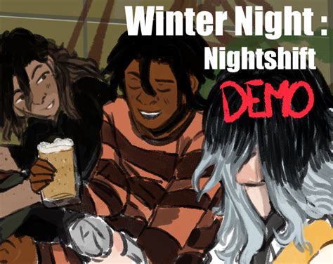Winter Night Night Shift DEMO By Alexuisss For Yaoi Game Jam Itch Io