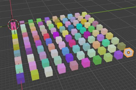 Assigning Random Material Color Blender Stack Exchange