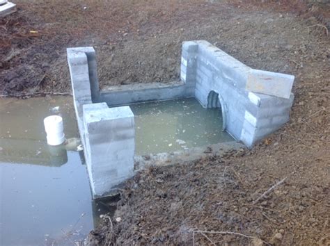 Rebuilding Pond Inlet Outlet Structures Stormwater Solutions In Jacksonville New Bern