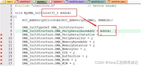 Stm32学习笔记 Dma直接存储器存取（代码部分）dma数据转运dmaad多通道dma代码 Csdn博客