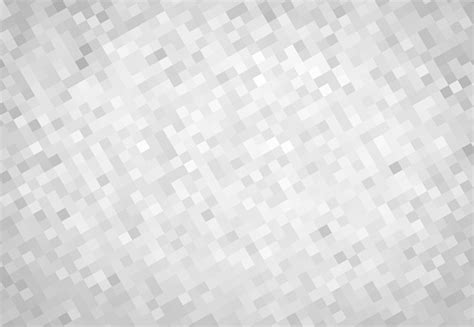 Vector Abstract Gray Square Mosaic Background With Subtle Geometric Pattern Stock Illustration