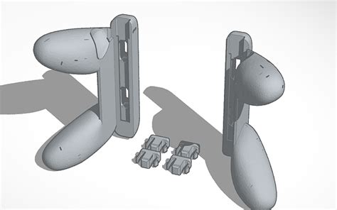 3d Design Single Joy Con Grip Tinkercad