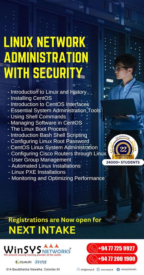Certificate In Linux Network Administration With Security Basic To