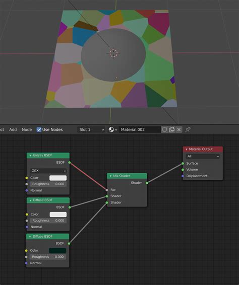 Cycles Render Engine Shader Output As Factor Input For Other Shader Nodes Blender Stack Exchange