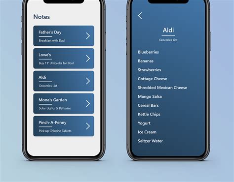 Daily UI Design Challenge Notes Widget Behance