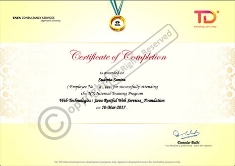 Sudipta Santra Certificates