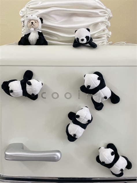 스마일체리 귀여운 팬더 마그넷 위시버킷