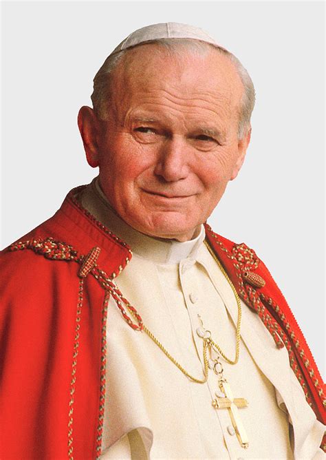 Pope John Paul Ii Portrait Canonization Ceremony Catholic Saint Image