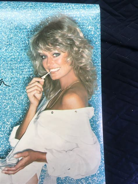 Vintage Farrah Fawcett Posters 1977 1979 Pro Arts Blue Andpaisley
