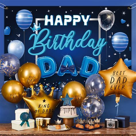 Happy Birthday Dad Banner Dads Happy Birthday Banner
