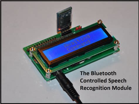 The Bluetooth And Android Controlled Speech Recognition Module Engineeringshock Electronics