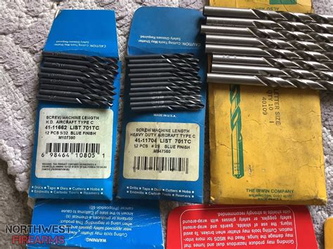 New Drill Bits Northwest Firearms