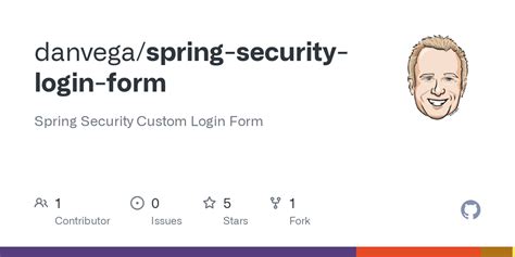 github danvega spring security login form spring security custom