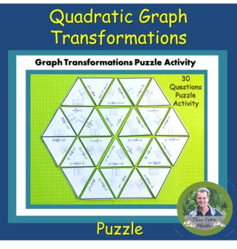 Quadratic Graph Transformations Puzzle Activity By TenTors Education