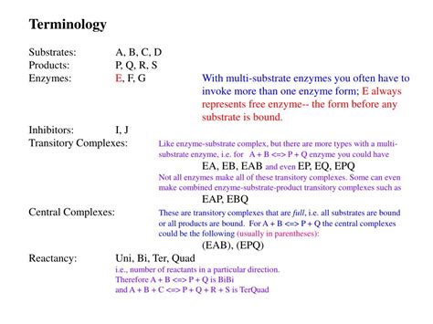 PPT Multi Substrate Enzyme Kinetics PowerPoint Presentation Free Download ID 3290066