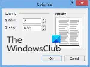 How To Add Or Remove Columns To A Text Box In Publisher