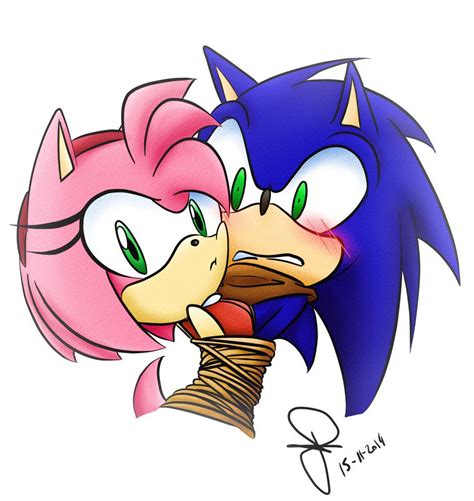 Sonamy Boom Sonic And Amy Sonic Boom Sonic