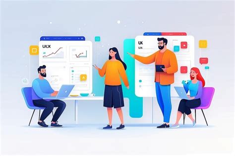 Premium Photo Uiux Differences Concept Illustration