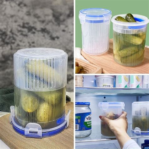 Strain And Gain Unveiling The Top 5 Pickle Jars With Built In Strainers