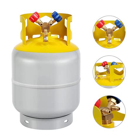 30 Lb Capacity Refrigerant Recovery Tank For R22 R134a R410a With 14