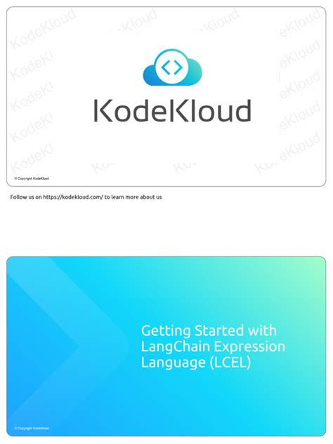 Section 070 Introduction To Lcel Pdf Software Development