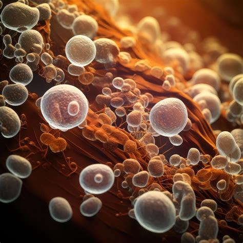 Premium Ai Image Yeast Bacteria