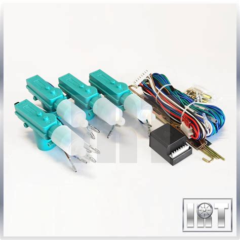 Central Lock 12v Power Door Lock Actuator Kit Alarm System Module