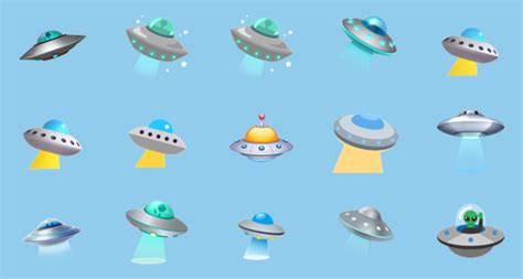 🛸 Flying Saucer On Noto Emoji Font 16 0