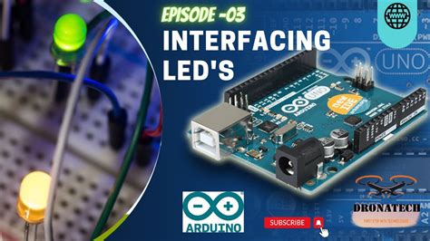 Ep 3 Interfacing Led With Arduino Uno Youtube
