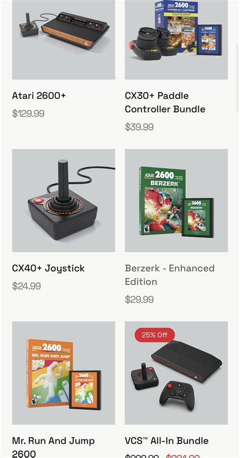 The Atari 2600 Is Live For Preorders Page 123 Atari 26007800