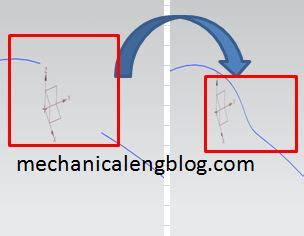 Siemens Nx Curve Combined Projection Command Mechanicaleng Blog
