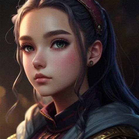 Ai Art Generator Dandd Anime Character Art Beautiful Detailed Commissions