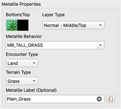 The Tileset Editor Porymap Documentation