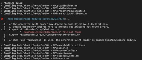 Unable Install In Expo · Issue 129 · Mparticlereact Native Mparticle