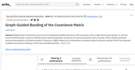 [citation Report] Graph Guided Banding Of The Covariance Matrix
