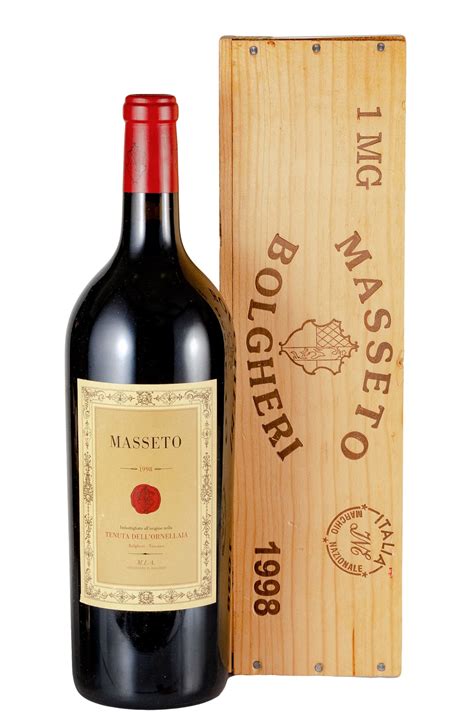Toscana 1998 1 1 X 1 1500ml By Masseto Strauss And Co