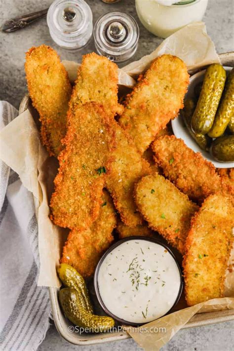 Crispy Fried Pickles Spend With Pennies Dine Ca
