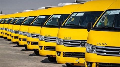 واگذاری ناوگان ون به شهرداری‌های کشور